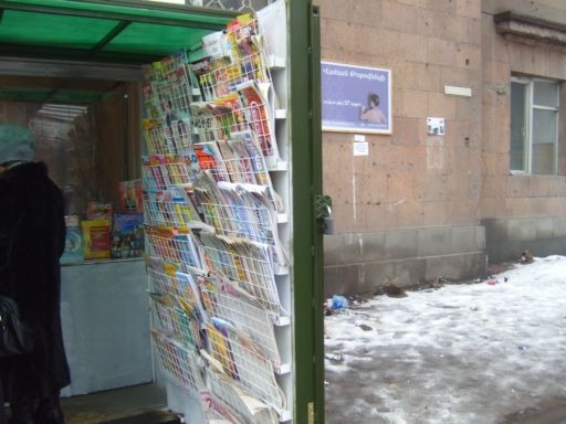 Modern design to newspaper shacks - The Armenian Observer Blog